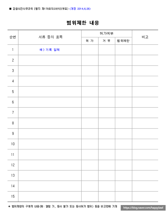 형사사건 검찰청 법원 수사 증거 기록 열람·등사 방법 양식 첨부 속기록등사본 신청하기 네이버 블로그