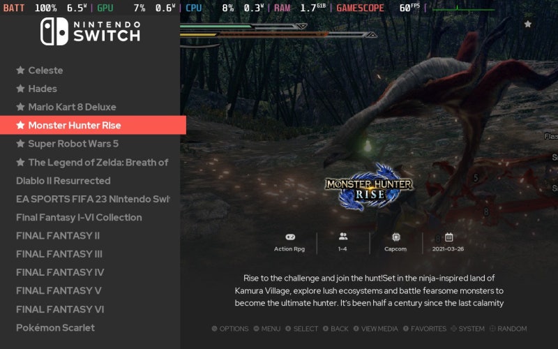 스팀덱 에뮬 RetroDECK 설정 (feat. 스위치 yuzu) : 네이버 블로그