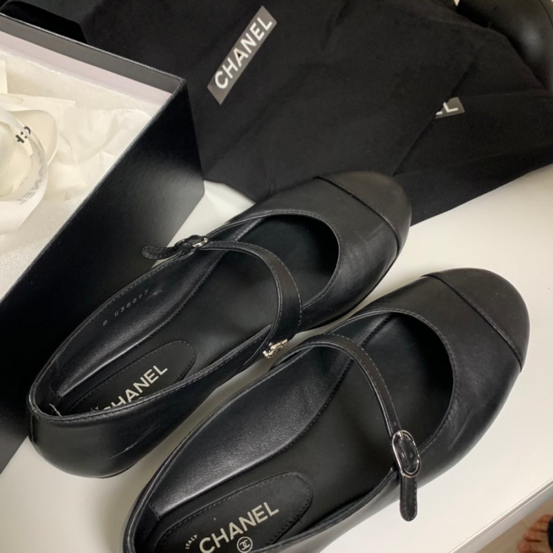 요즘 날씨에 어울리는 샤넬 메리제인 구두 블랙 리뷰 네이버 블로그