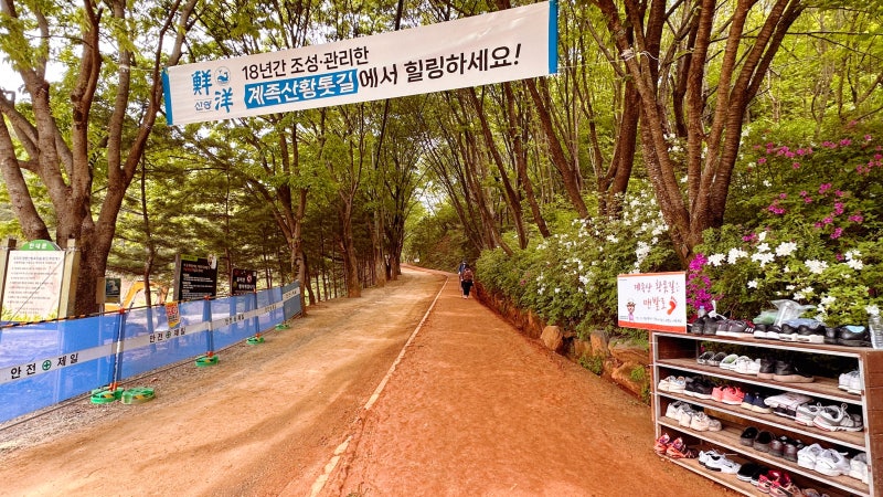 대전 걷기좋은길 장동산림욕장 계족산황톳길 맨발걷기 계족산성 네이버 블로그