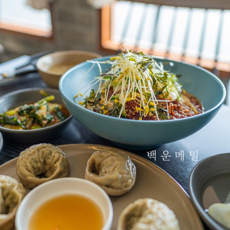 백운호수 맛집 백운메밀 의왕 막국수 가게 네이버 블로그