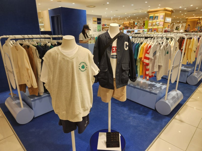 차일디부산 커버낫키즈 오프라인 매장 서면 롯데백화점 네이버 블로그