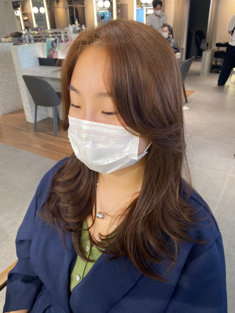 1인미용실 청라미용실 청라미용실추천 레이어드컷 하이레이어드컷 레이어드c컬펌 레이어드펌 사이드뱅 뿌리볼륨펌 청라 데탕트 미용실