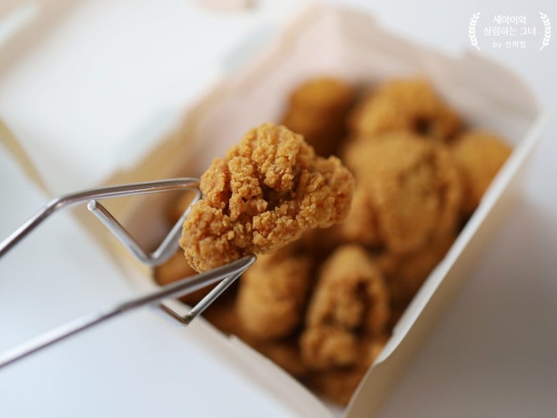 Bhc치킨 신메뉴 더블팝 순살 후라이드 And 양념 아이들 원픽 순살치킨 네이버 블로그