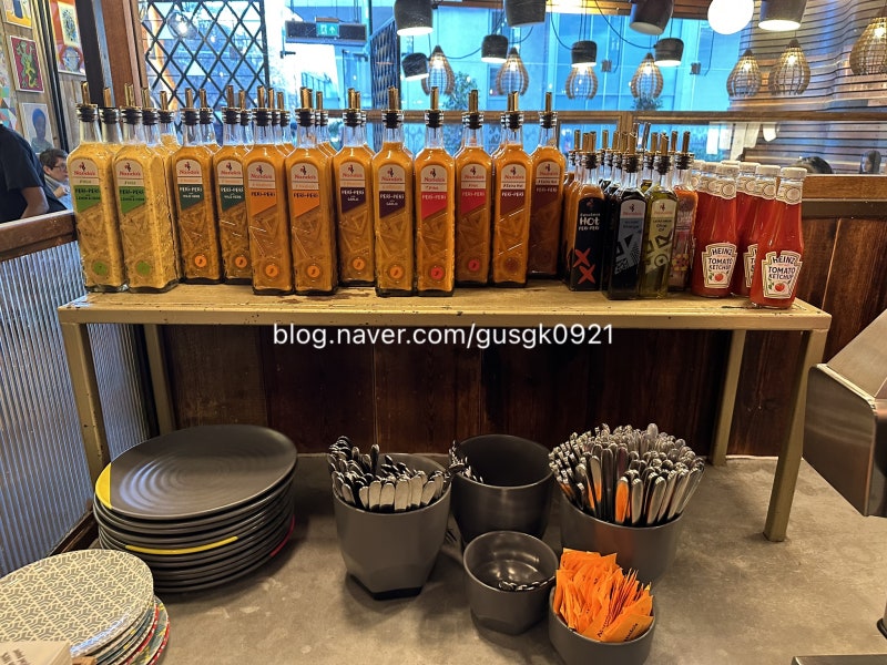 영국 런던 맛집 난도스치킨nandos여행 중 두 번이나 먹은 한국에는 없는 이색 치킨 네이버 블로그