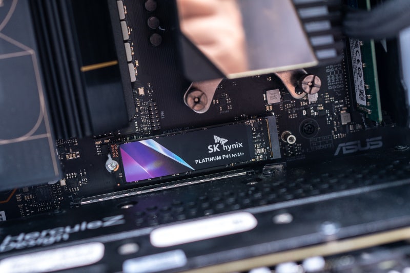 하이닉스 P41 2tb vs 삼성 980 pro 내돈내산 비교 후기 m.2 SSD NVMe 방열판 마이그레이션 : 네이버 블로그