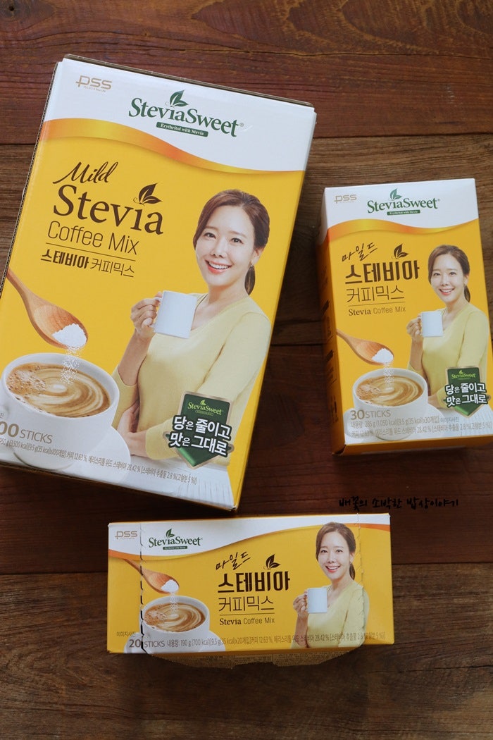 당 걱정없는 소유진 커피 펄세스 스테비아 커피믹스 부드러워요 네이버 블로그