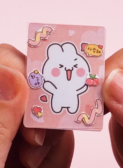 무료도안 미니 포카 프레임 꾸미기 세트💜 아르미공작소 네이버 블로그