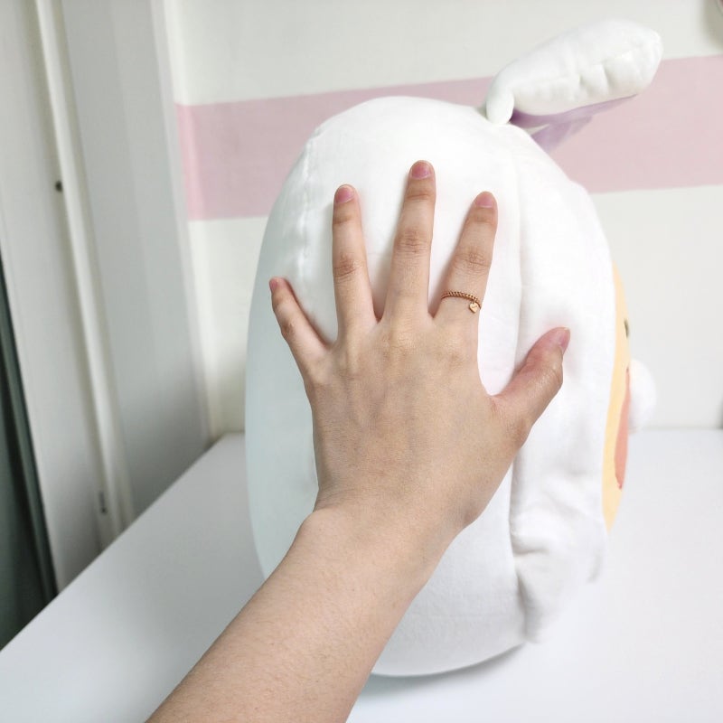 파리바게트 춘식이 찹쌀떡 쿠션 실물이 더 귀엽고 부드러운 모찌 감촉 네이버 블로그