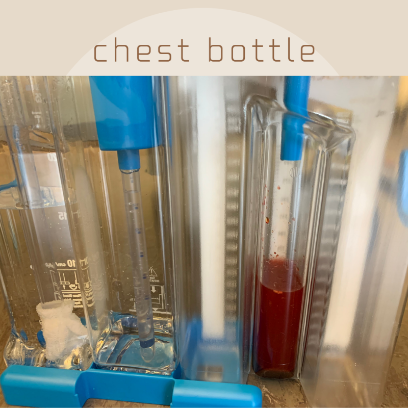 chest tube dainage / chest bottle 흉관삽입술 간호 정리했습니다 : 네이버 블로그