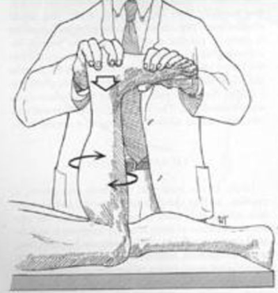 Apley Test (애플리 검사) / Apley compression test,Apley distraction test ...