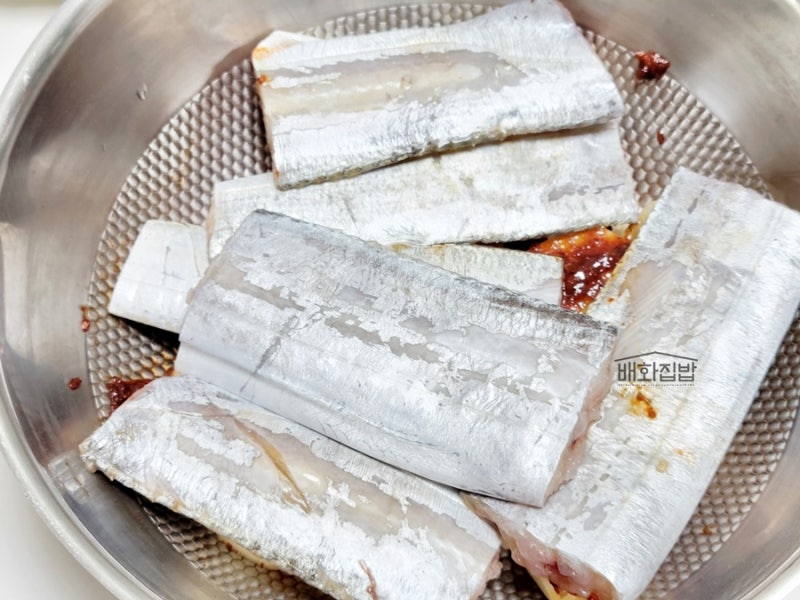 백종원 갈치조림 양념장 만드는법 생선조림 감자 갈치조림 황금 레시피 네이버 블로그