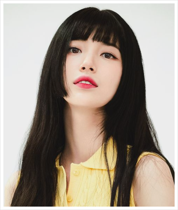 어려보이는 여자 앞머리펌 스타일 시스루뱅 긴머리 소프트풀뱅 옆머리 사이드뱅 네이버 블로그
