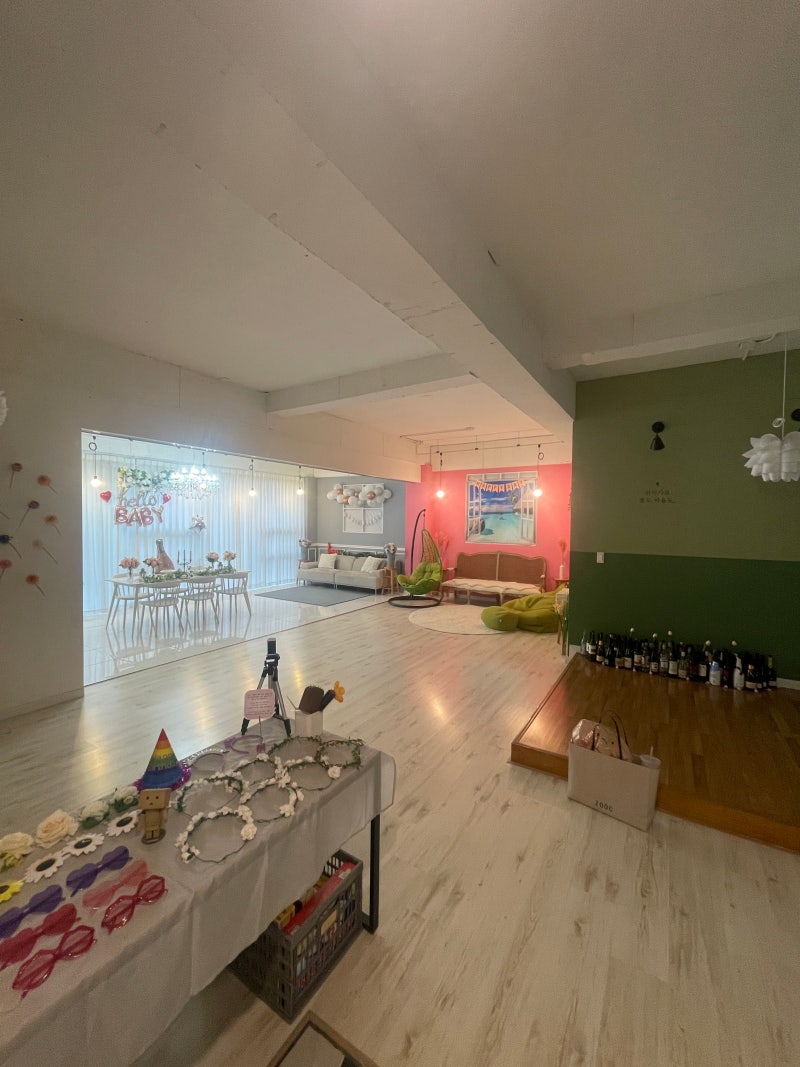 [컬러드블록파티룸] 광주 베이비샤워는 예쁘고 넓은 첨단 파티룸에서~! : 네이버 블로그