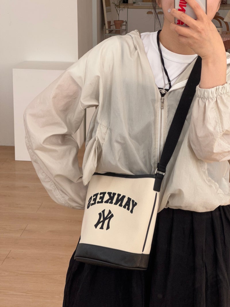 미니 버킷백 MLB바시티, 여자가방브랜드 여성크로스백 추천 : 네이버 블로그