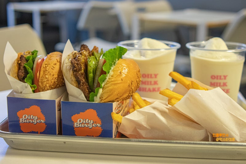 대구수제버거 교동 맛집 오일리버거 Oily Burger 아보카도버거 쉐이크세트 후기 메뉴 가격 주차 네이버 블로그