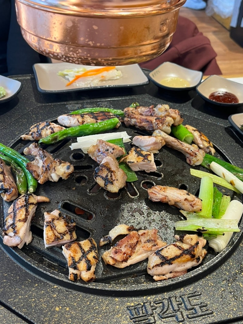 수원영통 영통구청 고기맛집숯불닭갈비 맛집 팔각도 영통구청점 다녀온 후기 네이버 블로그