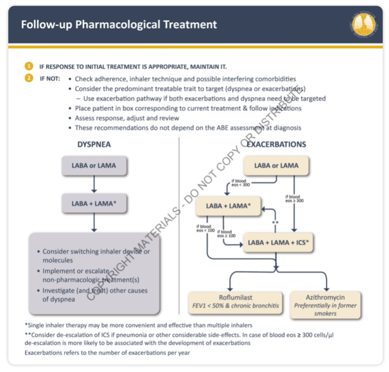 COPD 약물치료(2023 GOLD guideline)(ppt첨부) : 네이버 블로그