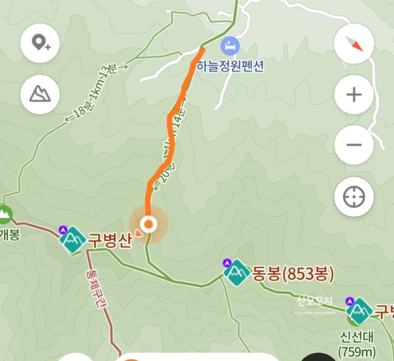 충북 보은 구병산 최단코스 등산코스 구병리 2코스 ️정상 ️1코스 네이버 블로그