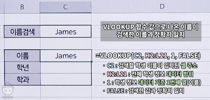 엑셀 Vlookup 함수로 원하는 값 찾는 방법 네이버 블로그