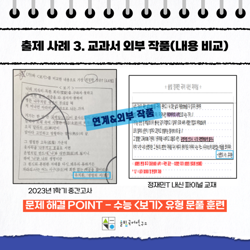 23 1 중원고1 국어 내신 경향 분석 네이버 블로그