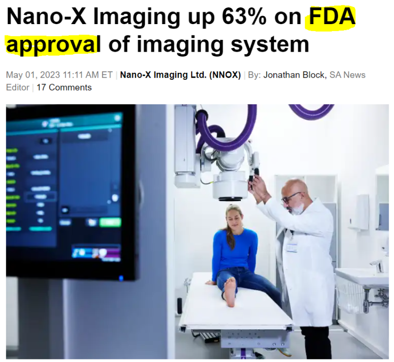 나녹스(NNOX), ARC X-ray 시스템 FDA 승인 : 네이버 블로그
