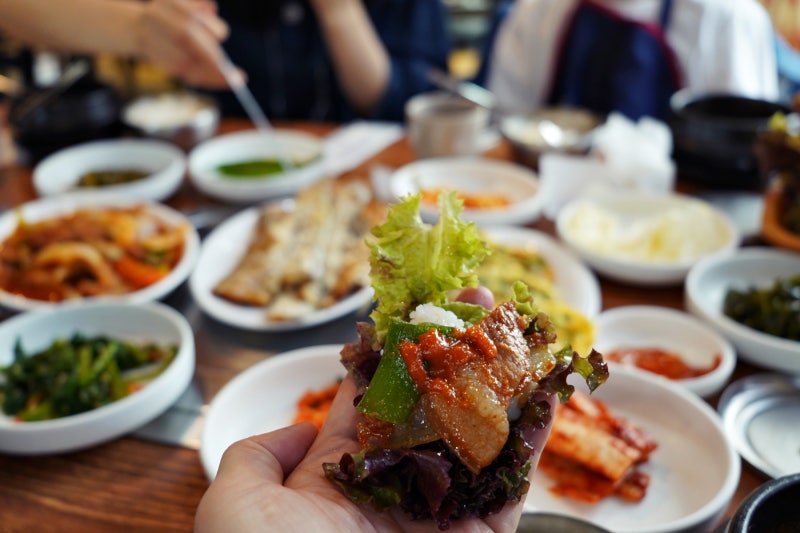 제주 산방산 아침식사 고은물식당 백반정식 후기생선구이제육 네이버 블로그