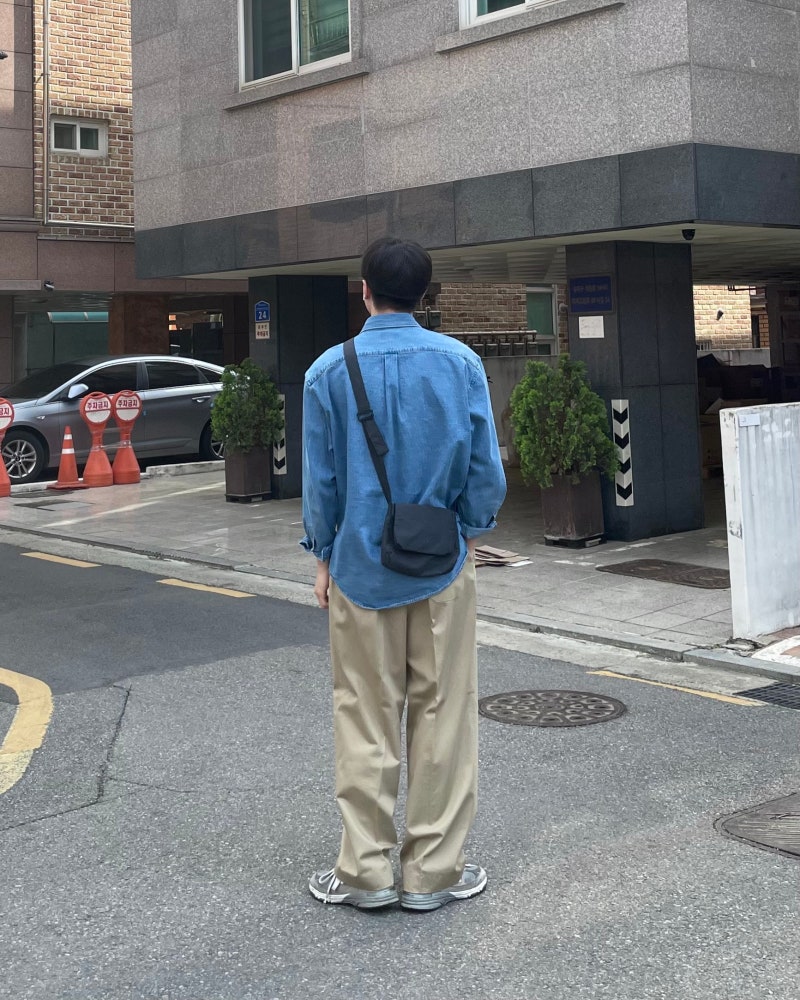 남자 베이지 바지 코디 봄에는 이런 색조합 어떠세요 네이버 블로그