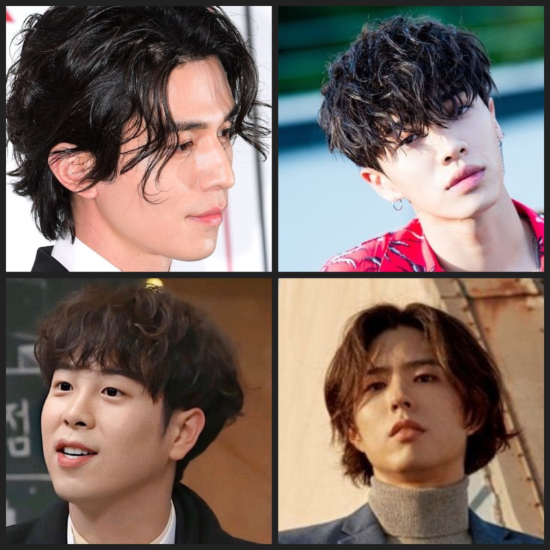 남자 남성 연예인 긴머리펌 파마종류 리프펌 뷔머리 스핀스왈로펌 바그펌 베이비펌 헤어스타일 추천 네이버 블로그