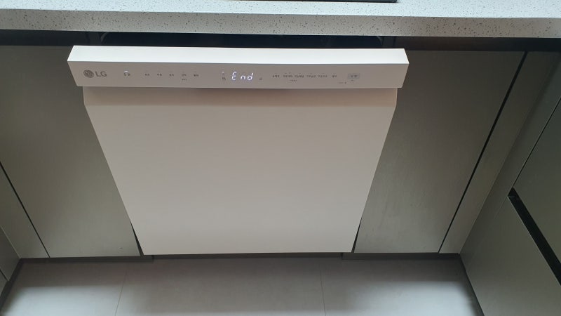LG 오브제 식기세척기 DUBJ1EP 구매 후기 : 네이버 블로그