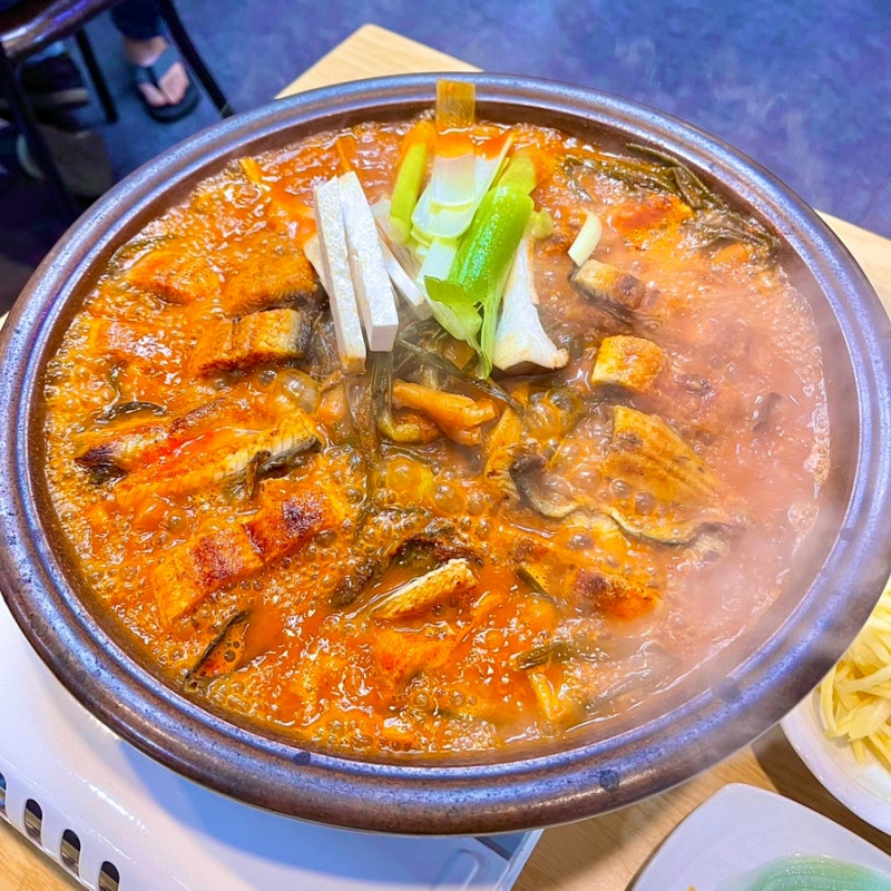 역곡장어맛집 안먹어본사람은 있어도 한번만 먹어본사람은 없을거야 파김치장어전골 상상장어 네이버 블로그
