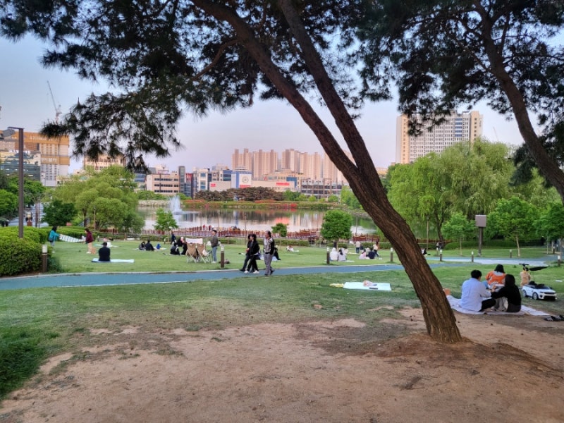 오창 호수공원 청주 가볼만한 곳 주차장 정보 네이버 블로그