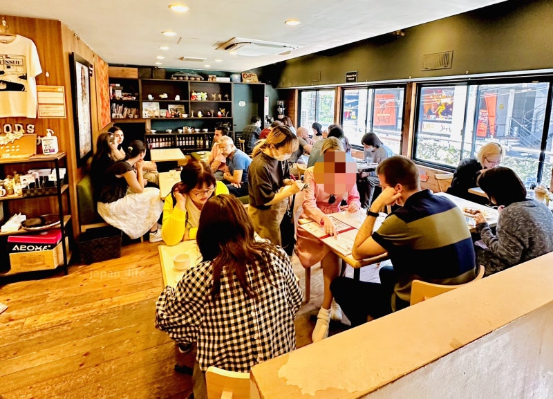 도쿄 No.1 2D, 3D 라떼아트 하라주쿠 카페 리슈 cafe reissue 인기가게 방문후기. 3D입체라떼 메뉴, 주문방법 ...