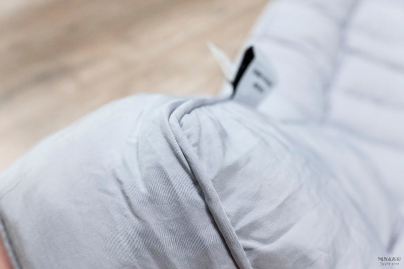 바닥토퍼 추천 세탁되는 리슬립 양면토퍼 : 네이버 블로그