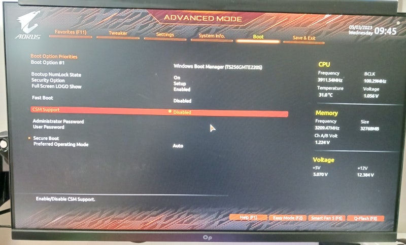 OS 설치 디스크에 따른 BIOS 설정 UEFI, Legacy, CSM 설정하기 : 네이버 블로그