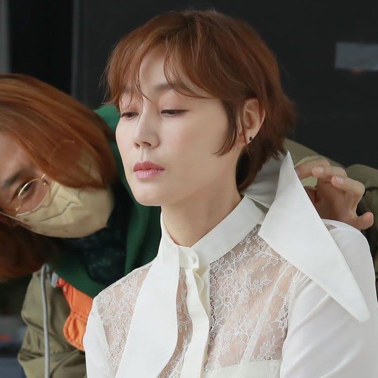 중년여성 헤어스타일 50대 60대 여자 둥근 얼굴형 짧은 머리 숏컷 단발펌 김희애 김혜수 김남주 김성령 머리