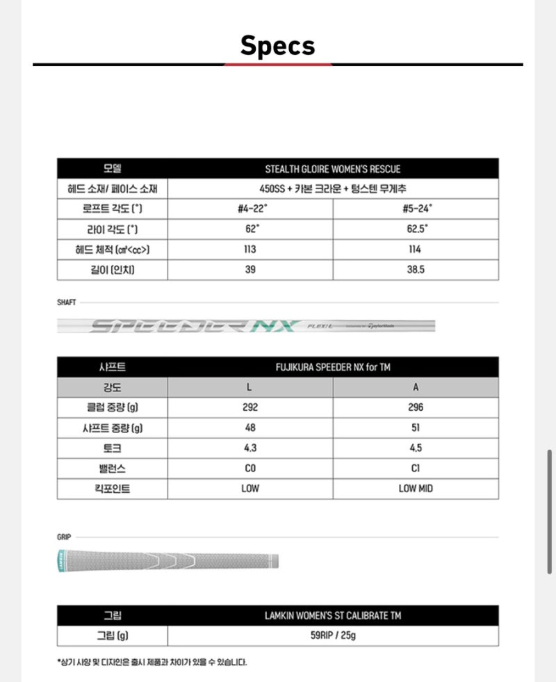 여성 골프채 후기 테일러메이드 스텔스글로리 드라이버 유틸리티 내돈내산 네이버 블로그