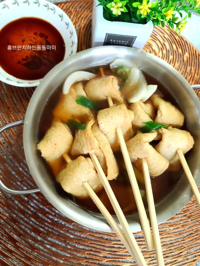 백종원 어묵탕 끓이는법 레시피 꼬치오뎅탕 간단한 어묵탕육수 네이버 블로그