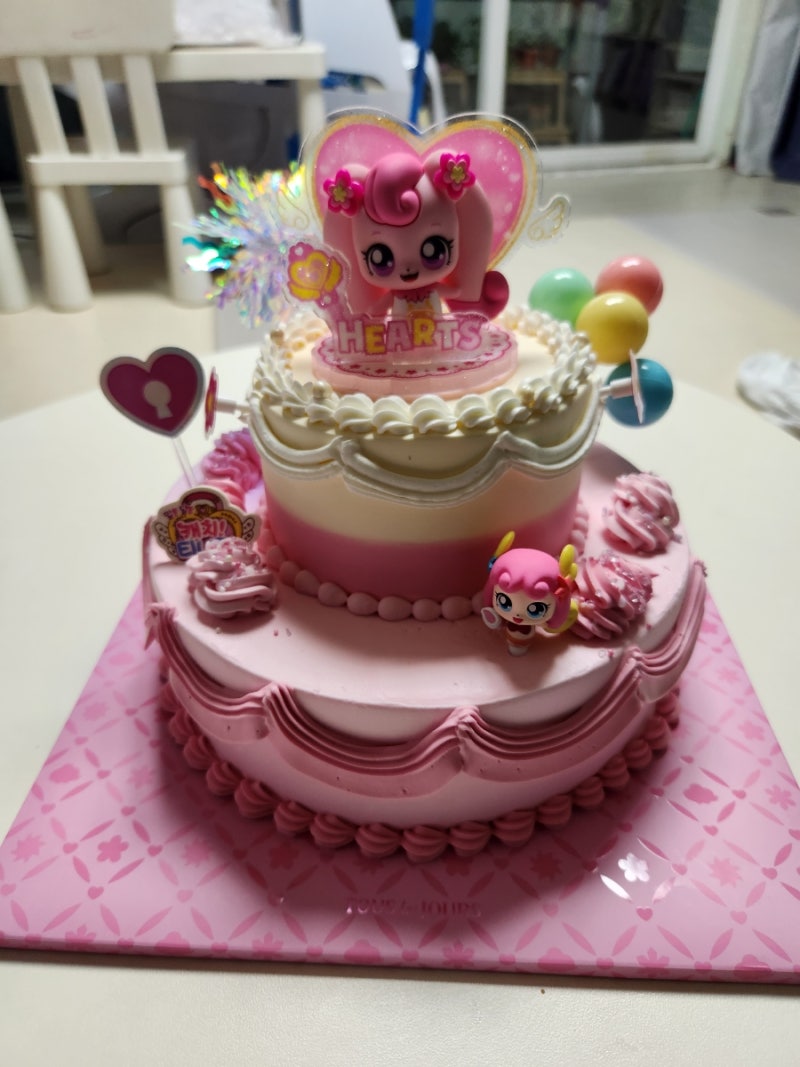 뚜레쥬르 티니핑 스페셜파티케이크 : 네이버 블로그