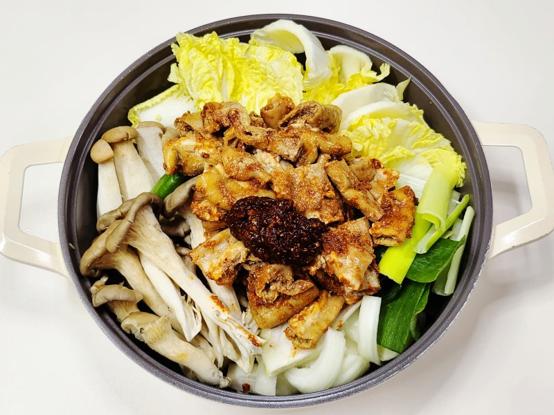 곱창전골 레시피 만들기 재료 백종원 소곱창전골 양념 만드는 법 술안주 베스트 네이버 블로그