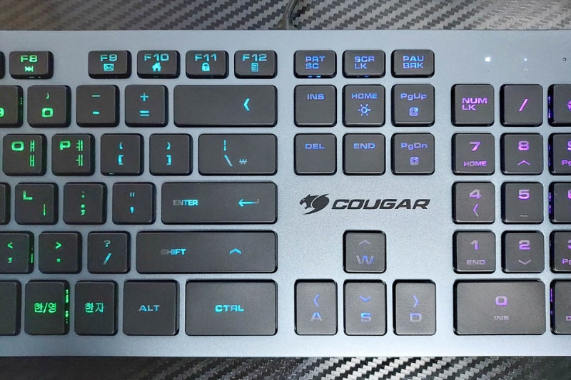 저소음 키보드 사무용으로 사용하기 좋은 COUGAR VANTAR AX : 네이버 블로그