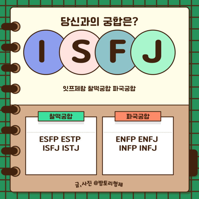 ISFJ 특징 팩폭 여자 연애 궁합 ISFJ짤 장단점 잇프제 특징 : 네이버 블로그
