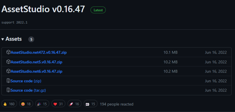 유니티 게임 기반 에셋 파일 추출 프로그램 "AssetStudio(에셋스튜디오)" : 네이버 블로그