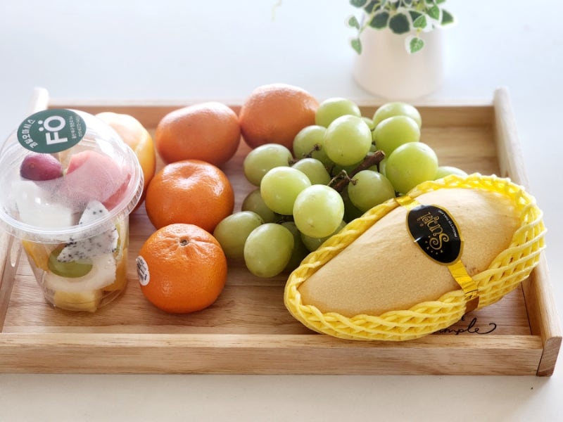 울산 과일 맛집 과일오아시스 명촌점 단체주문 선물용 컵과일 네이버 블로그