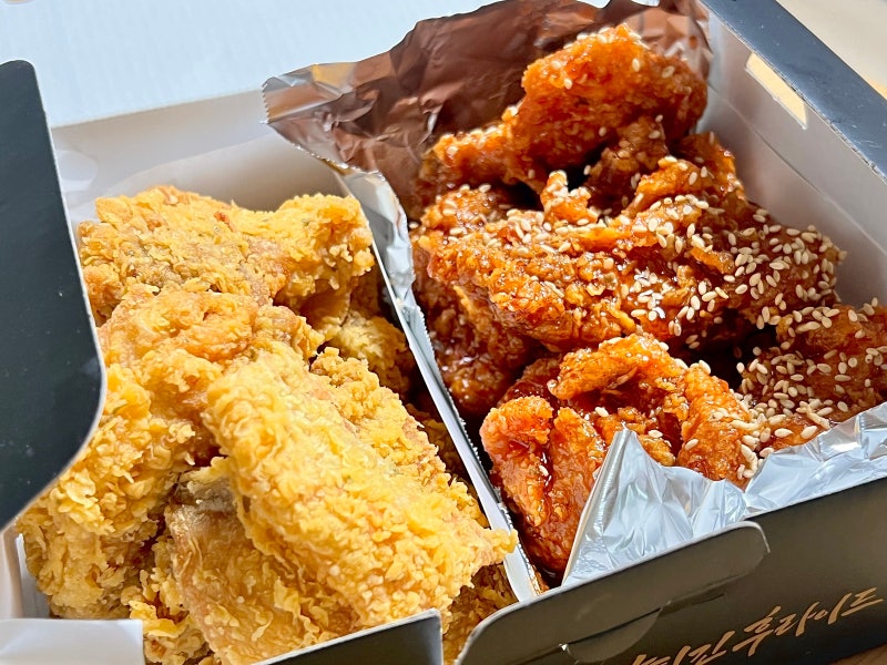 전주 신시가지 맛집 갓튀긴후라이드 치킨 바삭함의 끝판왕 네이버 블로그