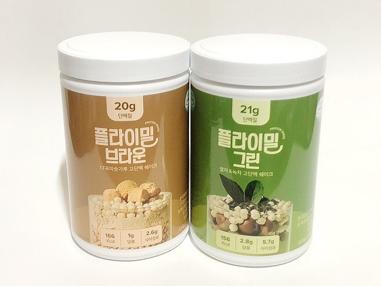 맛있는 플라이밀 단백질쉐이크 초코 블랙 브라운 그린 후기 네이버 블로그
