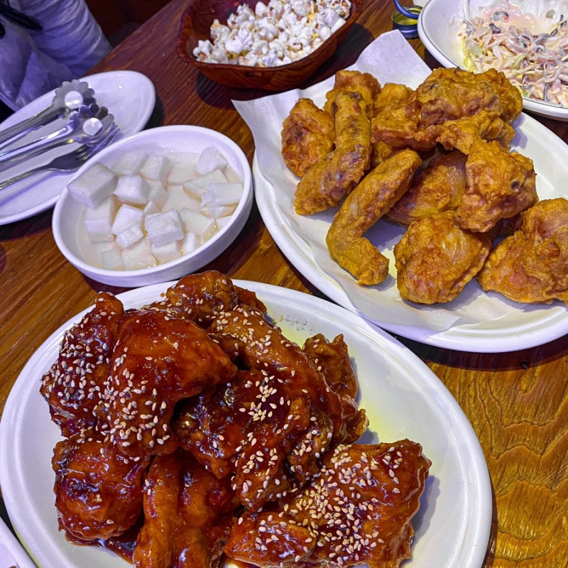 부산 반여동 술집 옛날후라이드 양념통닭 호프집 치킨 맛집 빌리지치킨하우스 네이버 블로그