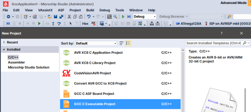 [Atmega128] ① Microchip studio 7 설치 및 LED 스위치 제어 : 네이버 블로그