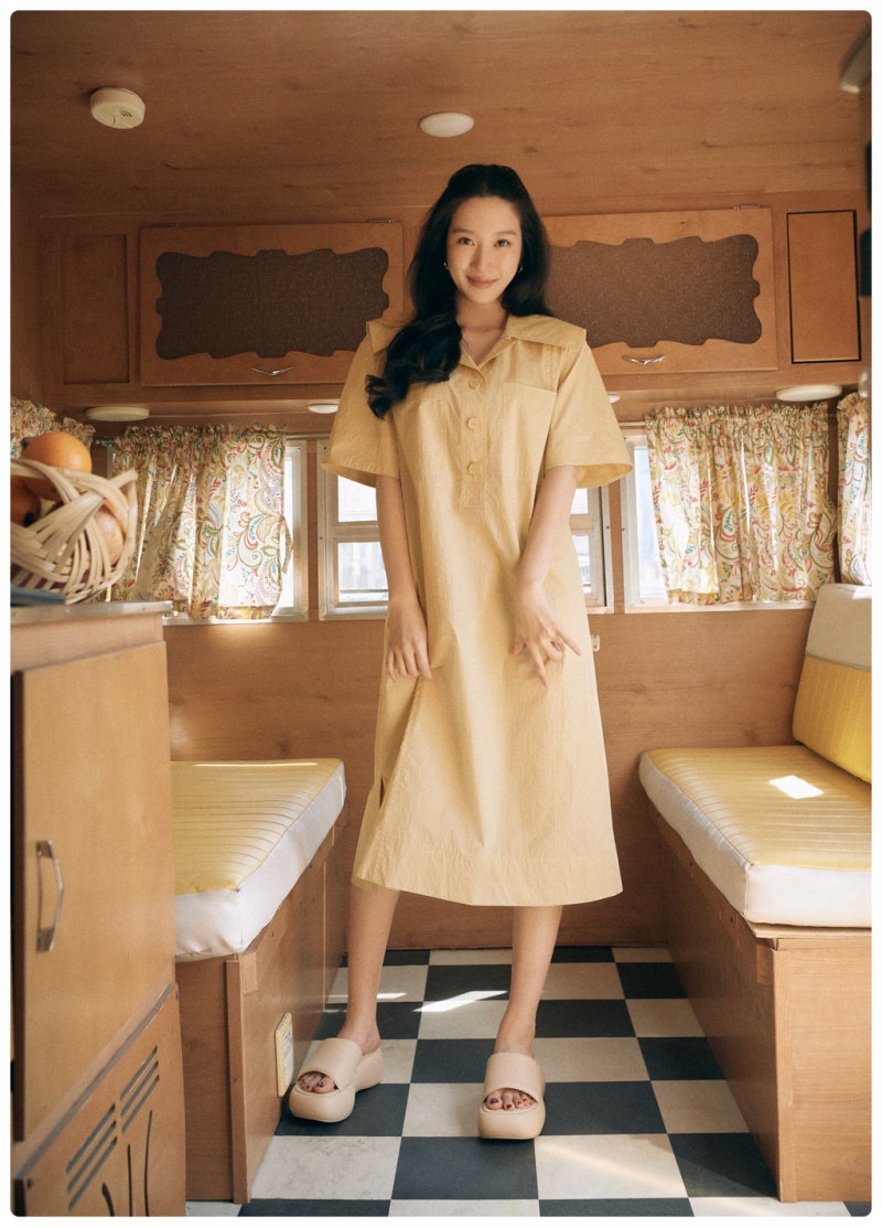 문가영 온앤온 화보 속 원피스 자켓 옷 코디 여름 데일리룩 추천 네이버 블로그