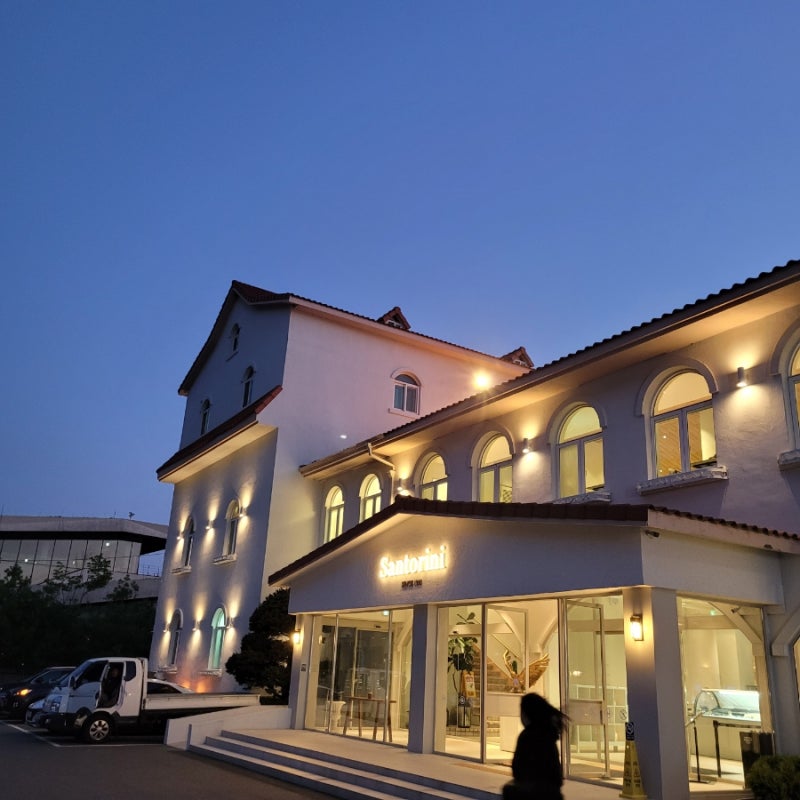 【춘천】 구봉산 전망대 카페거리 드라이브 코스 대형카페 산토리니 네이버 블로그